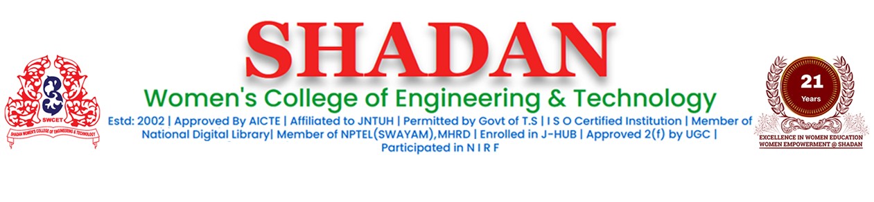 Labs – SHADAN WOMEN’S COLLEGE OF ENGINEERING & TECHNOLOGY